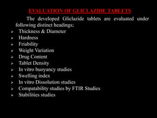DESIGN AND INVITRO CHARACTERIZATION OF GASTRO RETENTIVE FLOATING TABLET ...