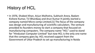 HCL | PPTX | Internet | Computing
