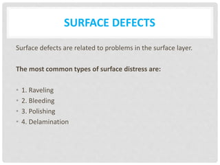 Highway failure & their maintenance ppt | PPTX