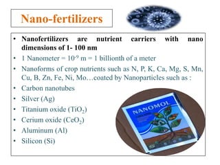 SMART FERTILIZERS FOR FOOD SECURITY AND ENVIRONMENTAL SAFETY | PPTX