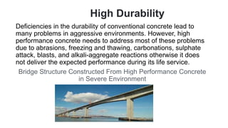 high performance concrete in concrete technology | PPTX | Indoor ...