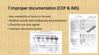 Hospital NABH accrediation challenges | PPT