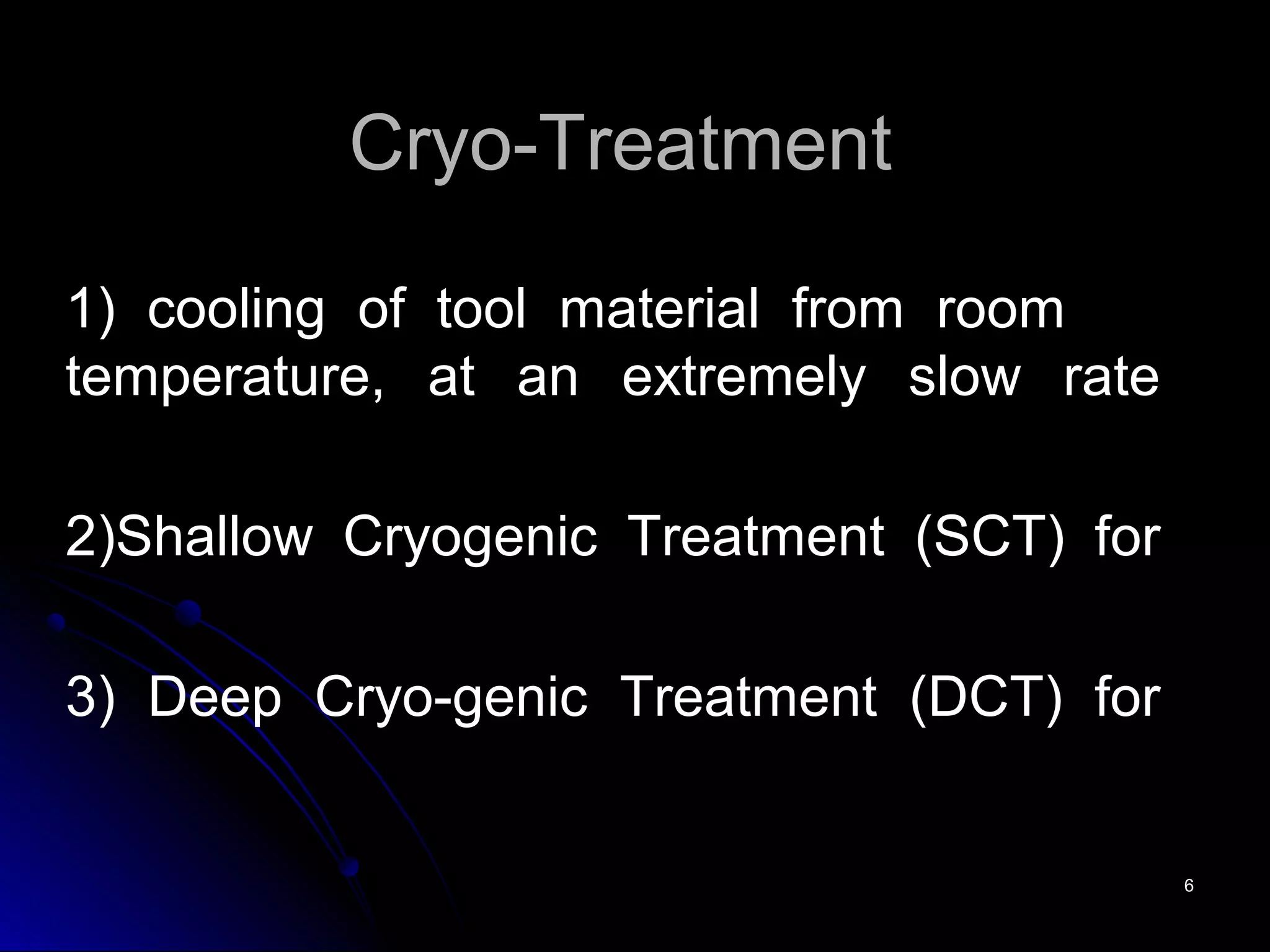 cryogenic treatment of metals | PPT