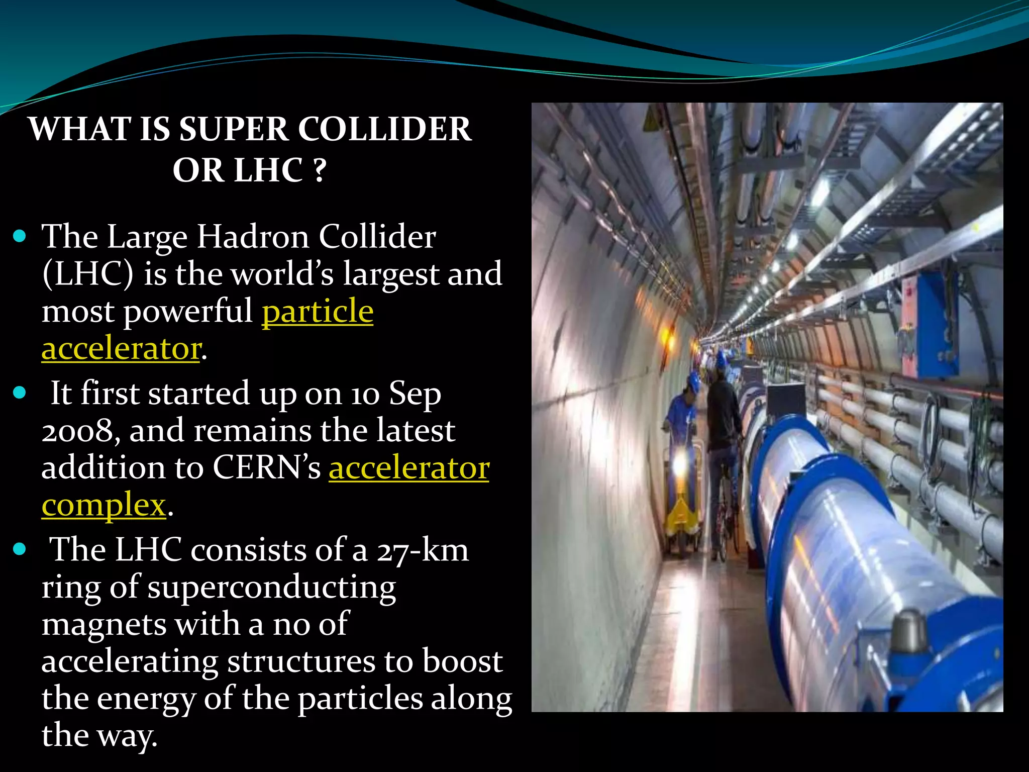 cern's super collider | PPTX
