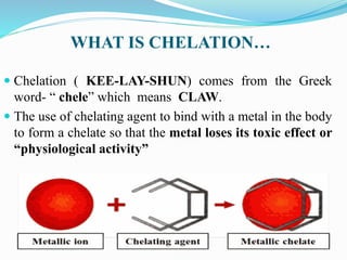 Chelation therapy in Ayurveda | PPTX