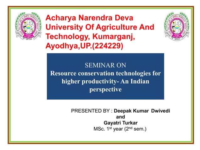 Resource conservation technology.ppt