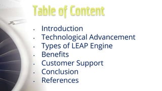 Turbofan LEAP Engine | PPTX