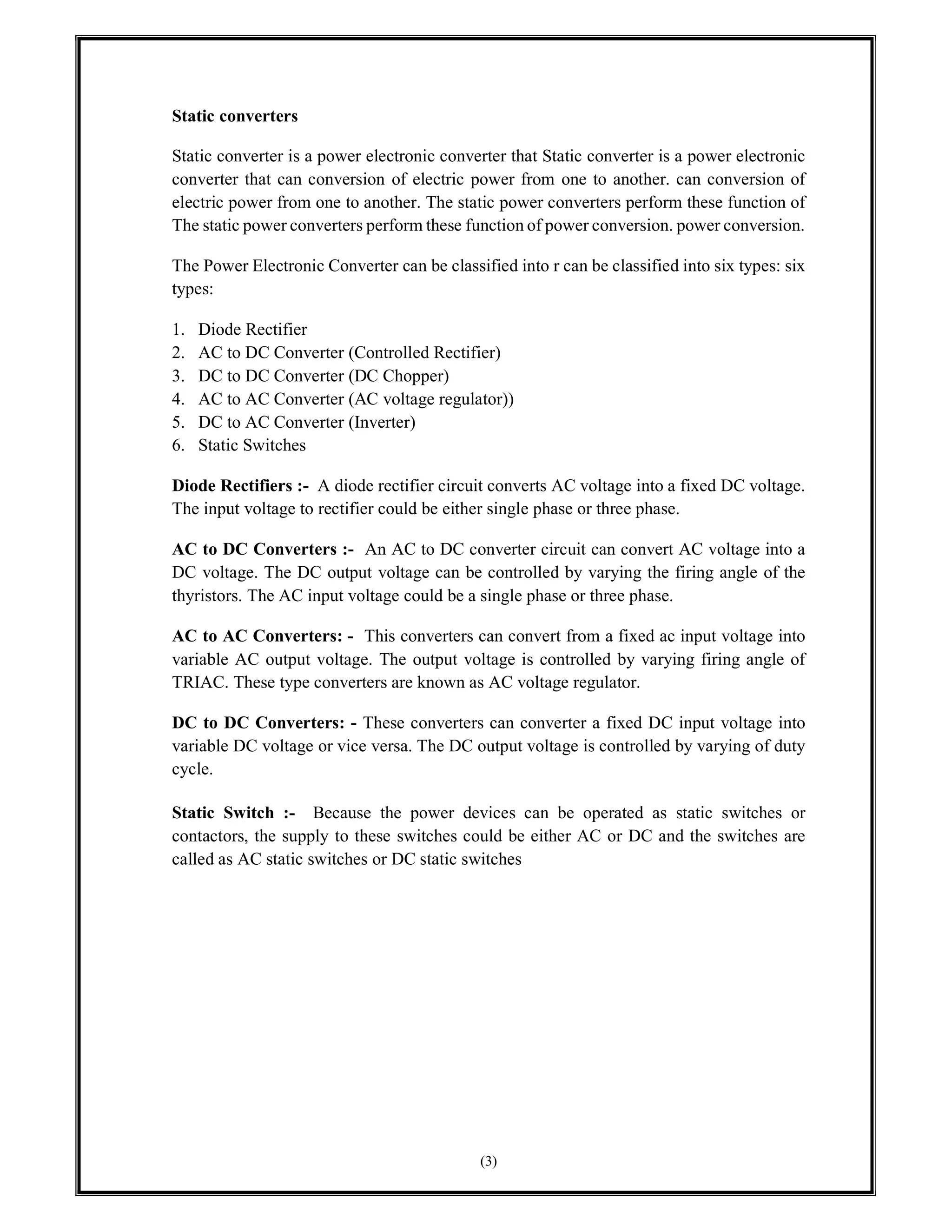 inverter & its application in power system | PDF