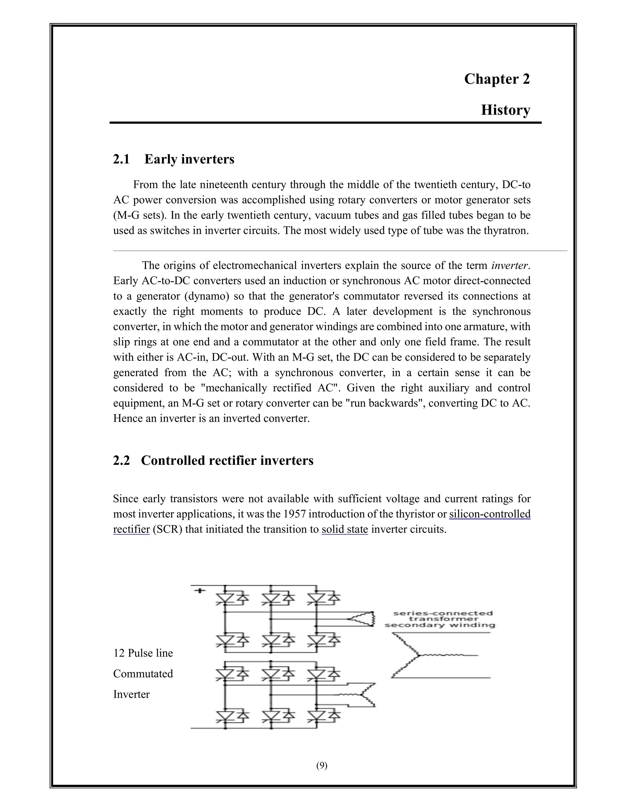 inverter & its application in power system | PDF