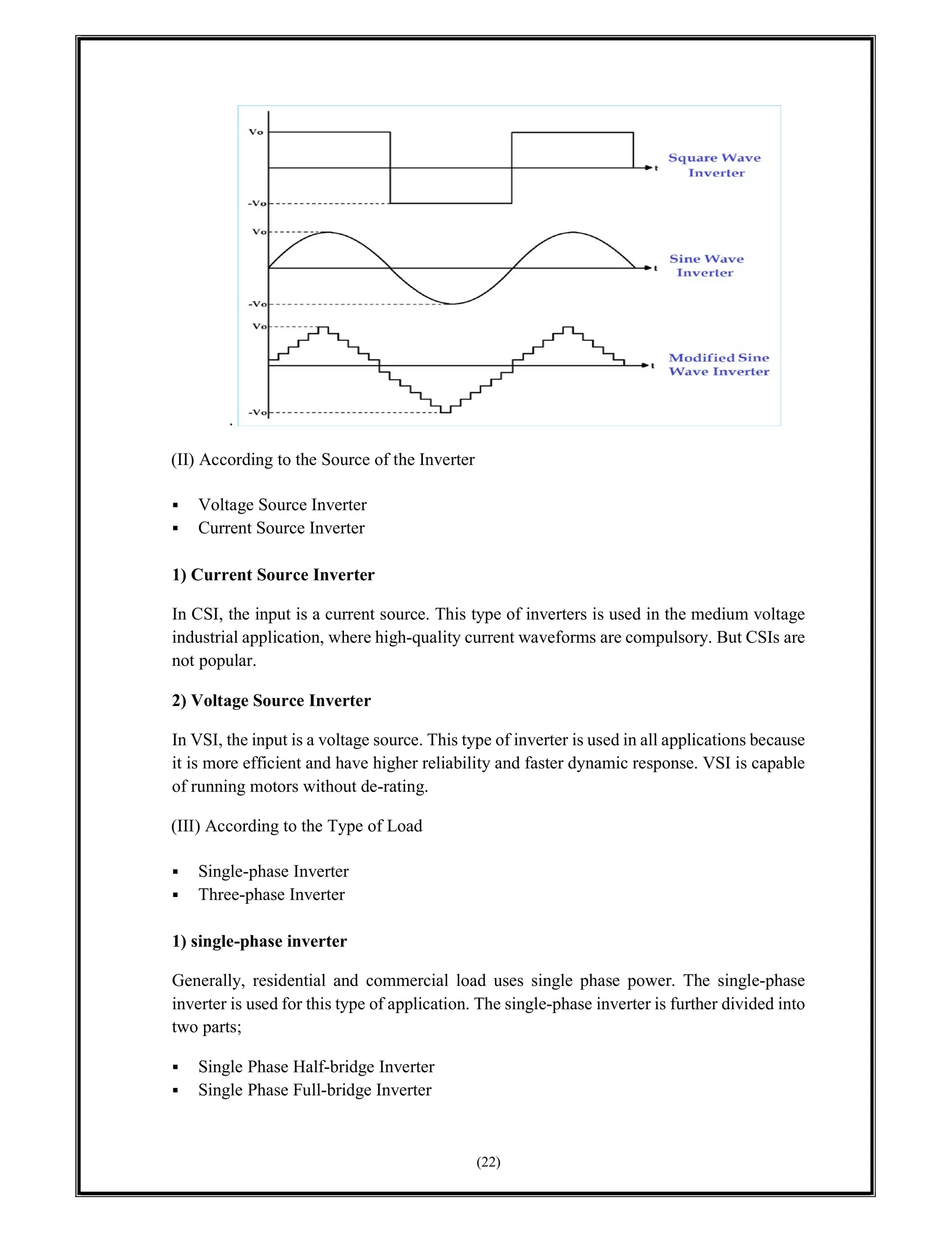 inverter & its application in power system | PDF