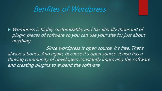 simple basic wordpress ppt .pptx | Internet for Beginners | Internet