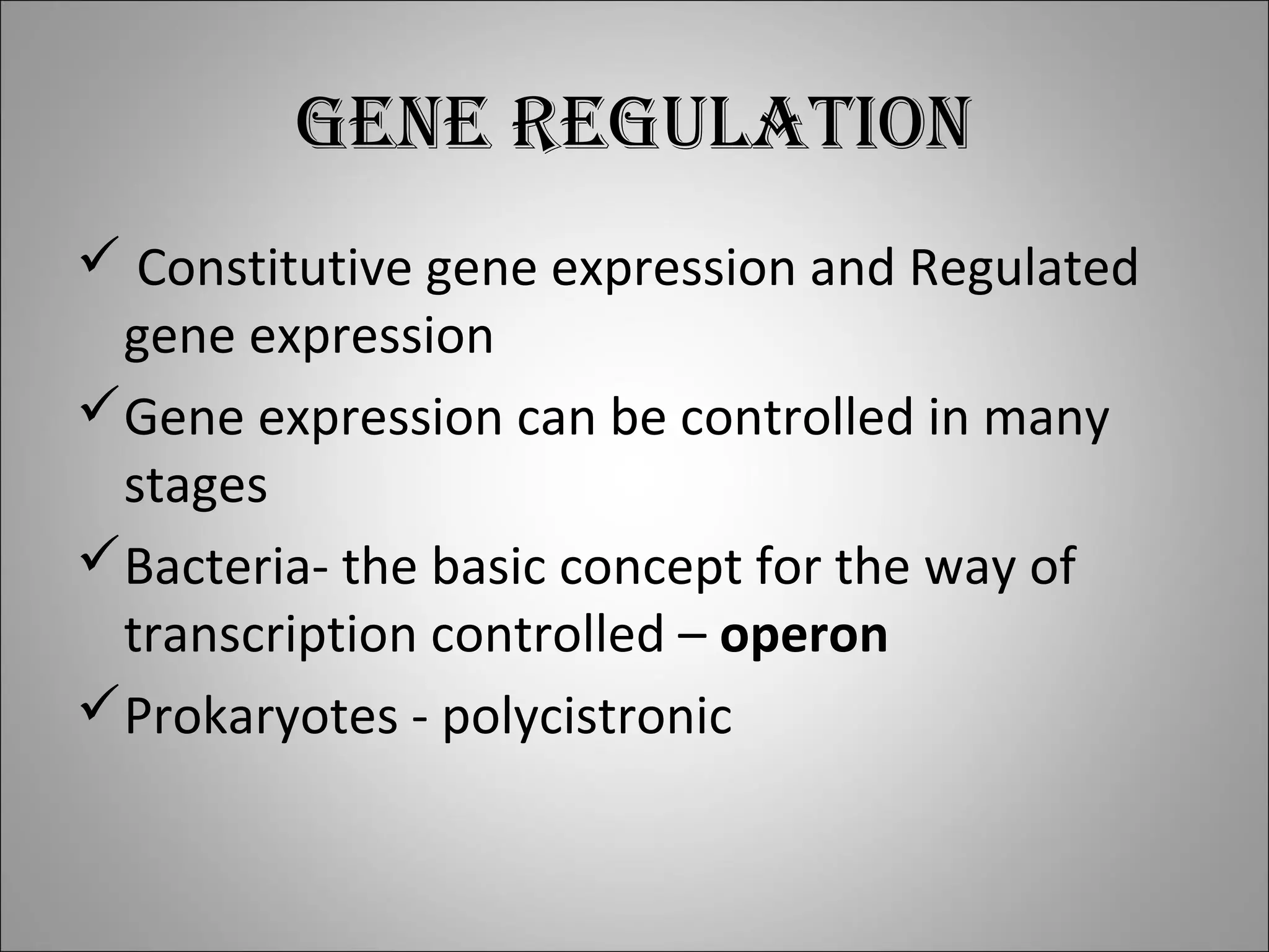 Deepali lac operon | PPT