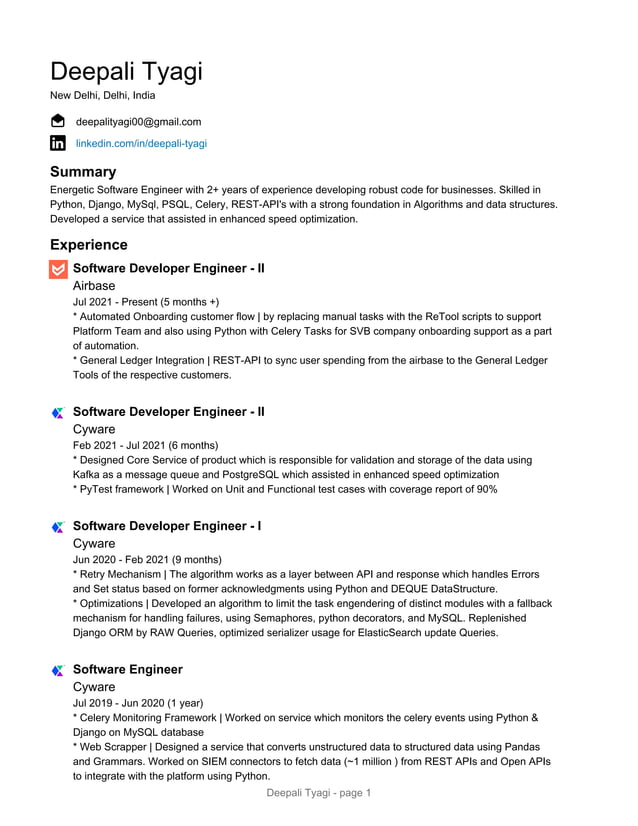 Certified Software Developer with a pro-active approach and crucial ...