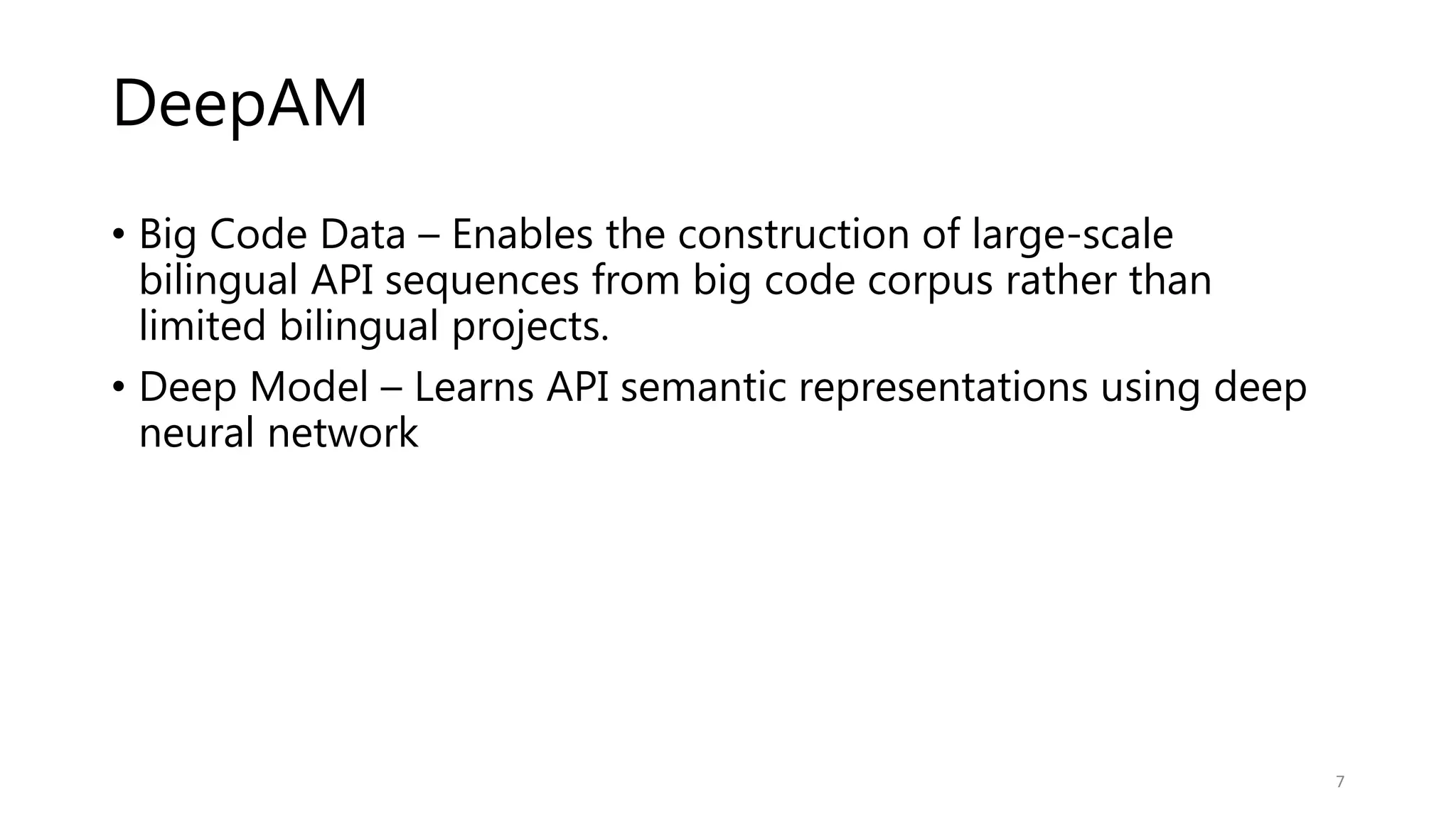 DeepAM: Migrate APIs with Multi-modal Sequence to Sequence Learning | PPTX | Web Development ...
