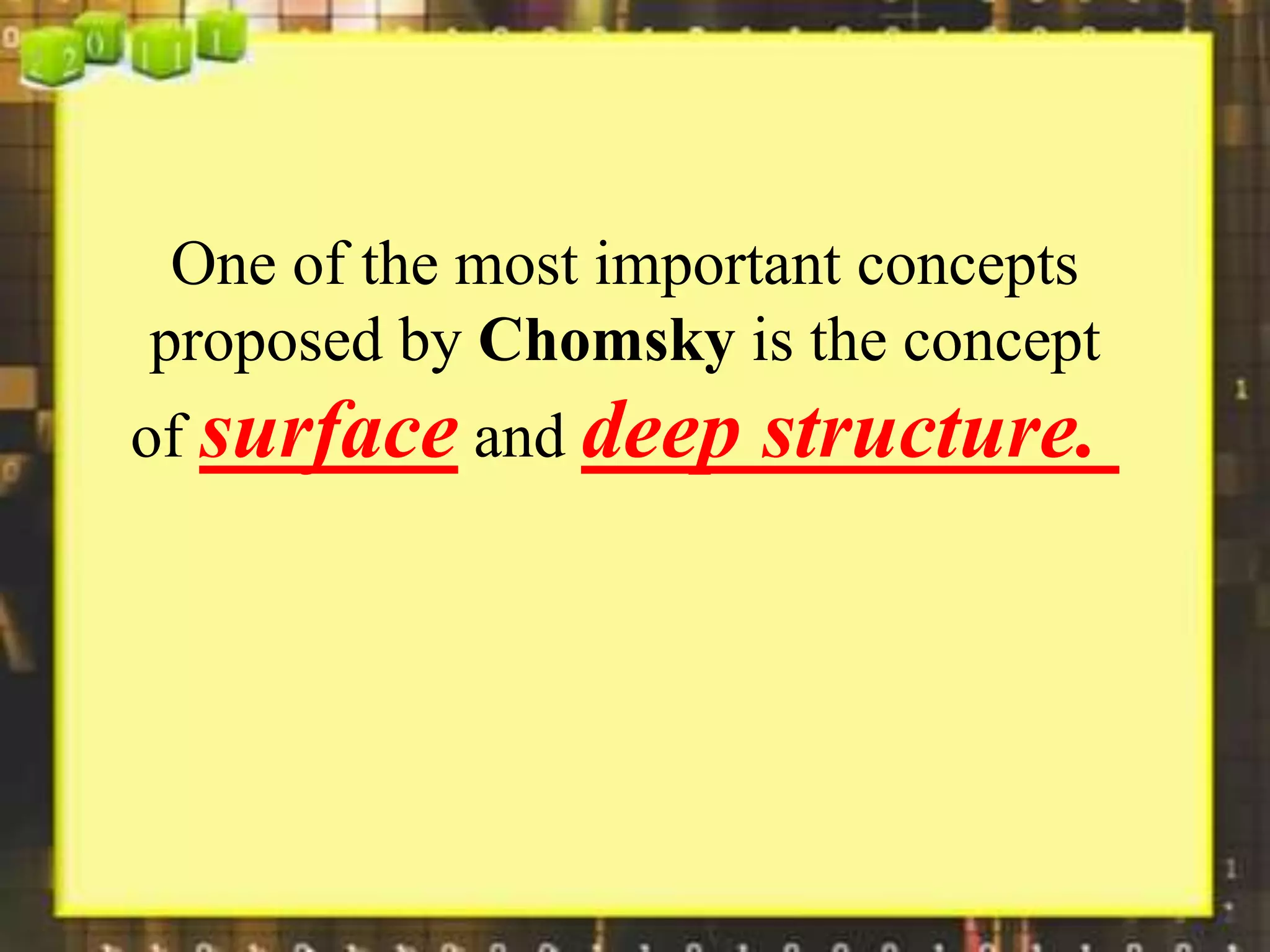 Deep and surface_structures | PPTX