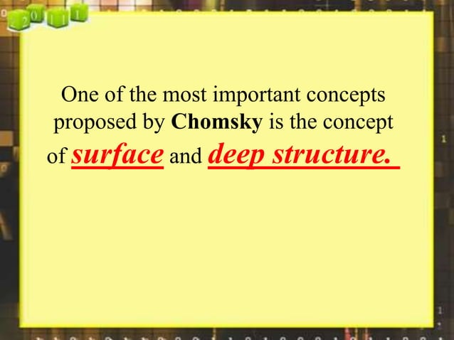 Deep and surface_structures | PPTX | Science