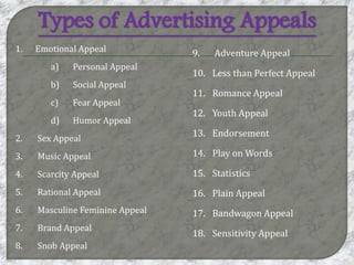 Advertising Appeals | PPTX