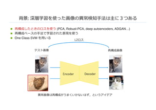 [DL輪読会]Deep Anomaly Detection Using Geometric Transformations | PPT