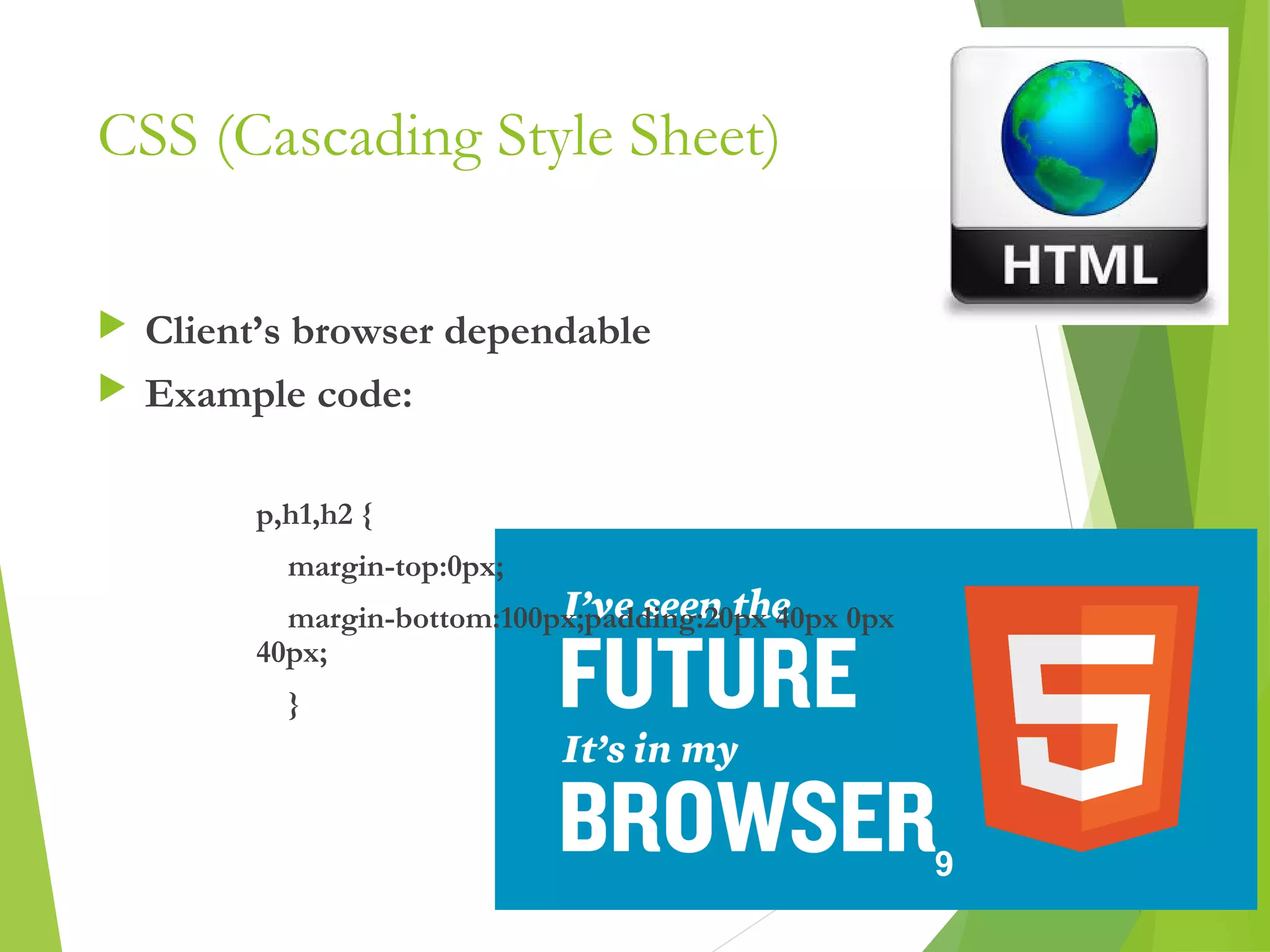 ppt on html And c++ | PPT | Web Design and HTML | Internet