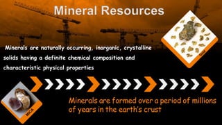 MINERAL RESOURCES | PPTX