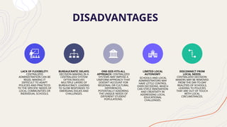 Centralized vs Decentralized Administation | PPTX