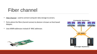 Storage Area networking and upcoming trends | PPT