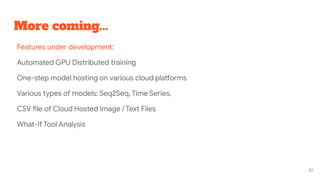 Deep AutoViML For Tensorflow Models and MLOps Workflows | PPT