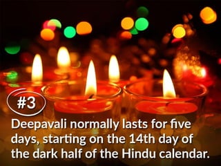 10 Interesting Facts About Deepavali | PPT