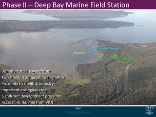 Deep bay marine field station overview 121108bk | PPTX