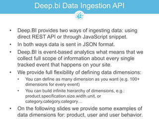 Deep.bi - Real-time, Deep Data Analytics Platform For Ecommerce | PDF ...