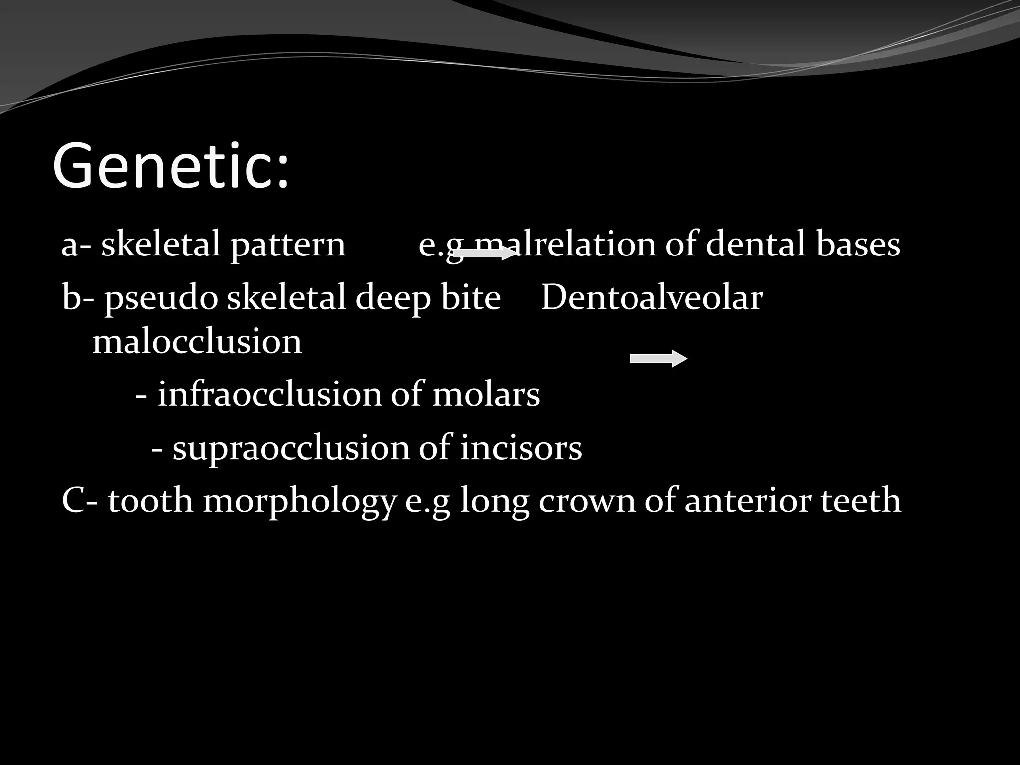 orthodontic deep bite | PPT | Dental Health | Diseases and Conditions