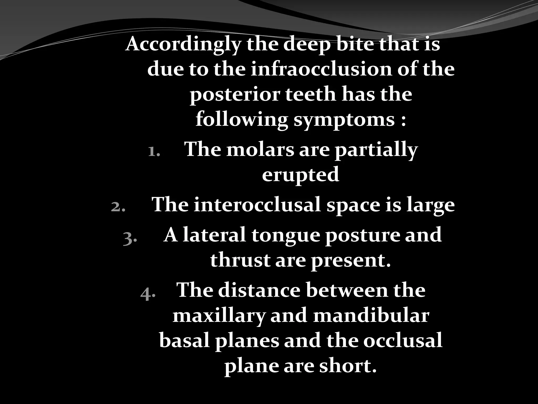 orthodontic deep bite | PPT