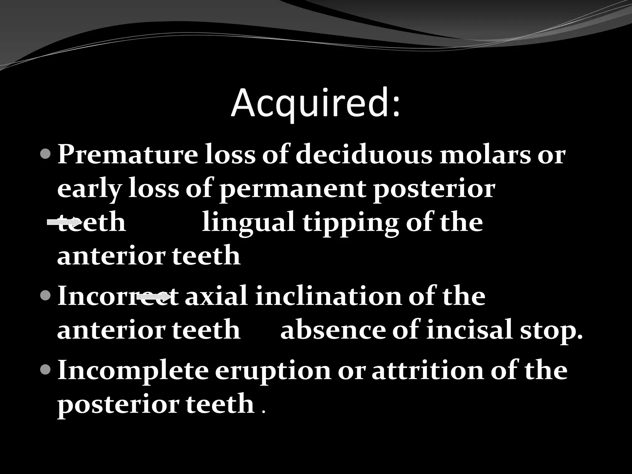orthodontic deep bite | PPT