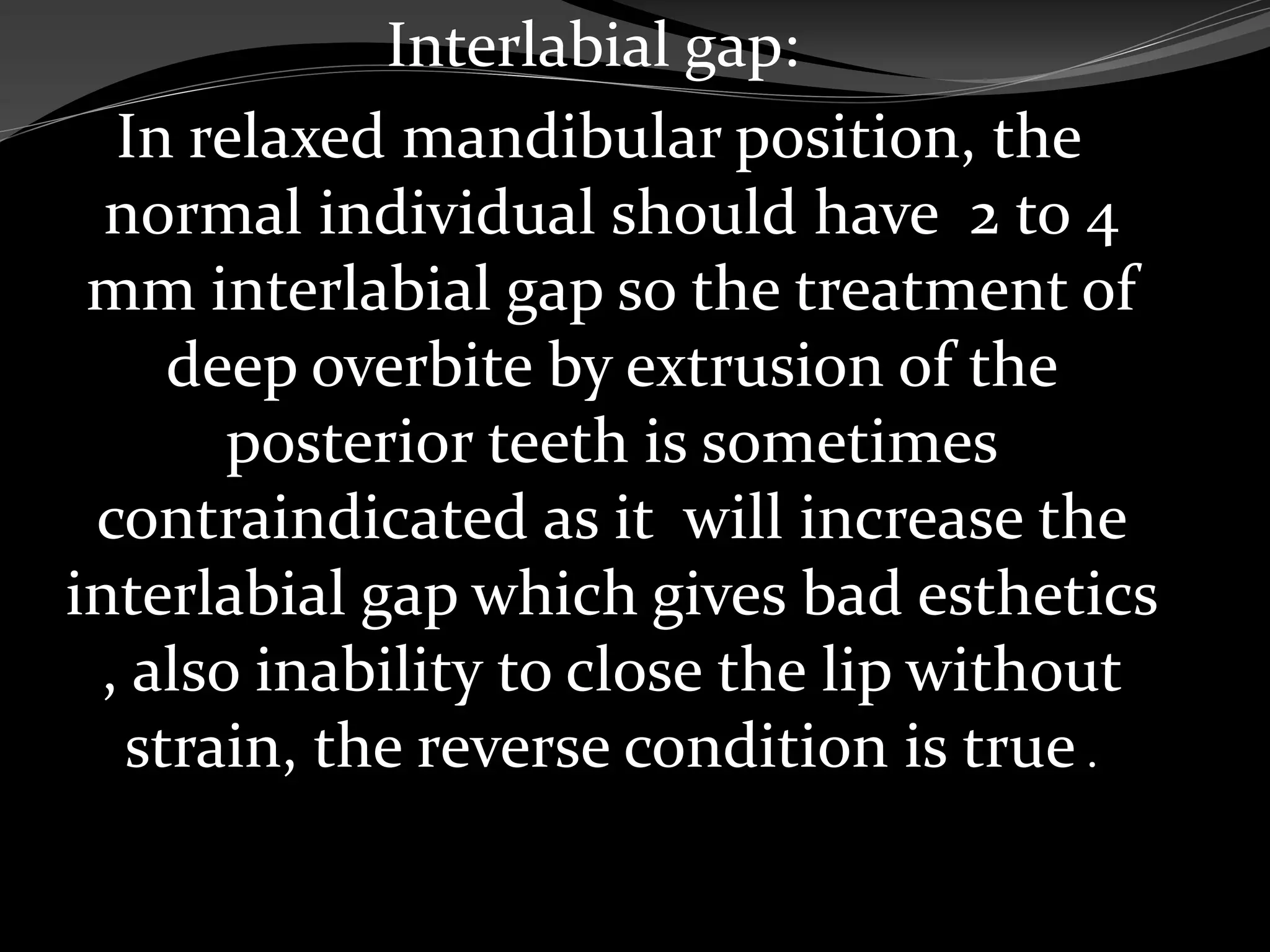 orthodontic deep bite | PPT