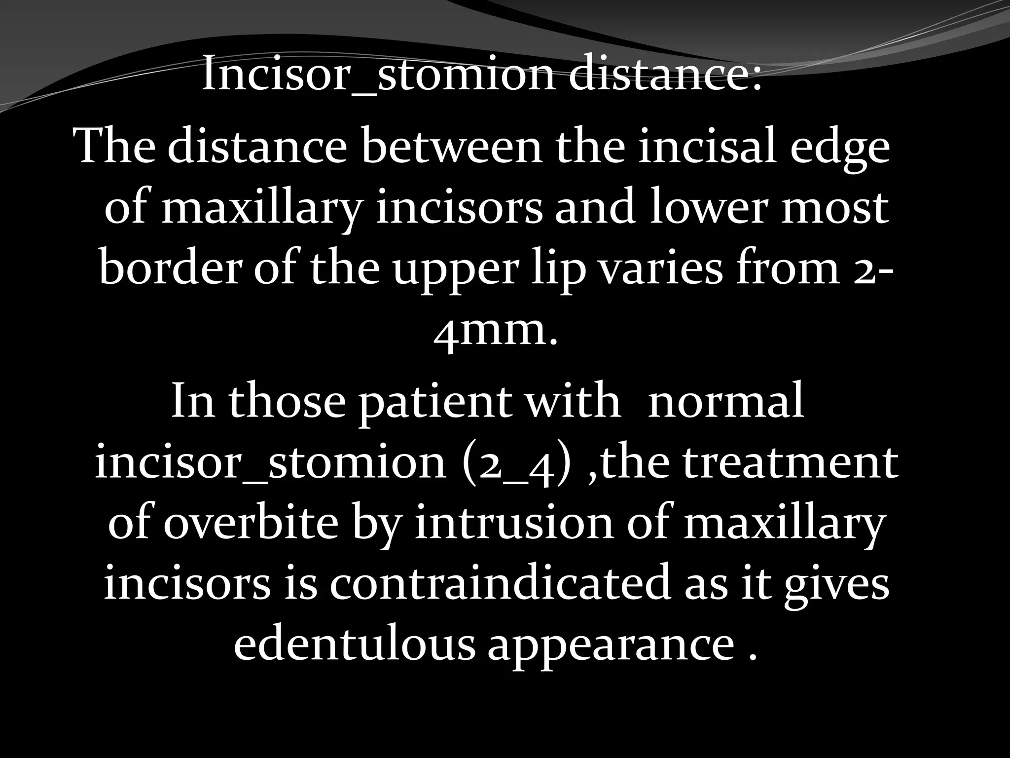 orthodontic deep bite | PPT