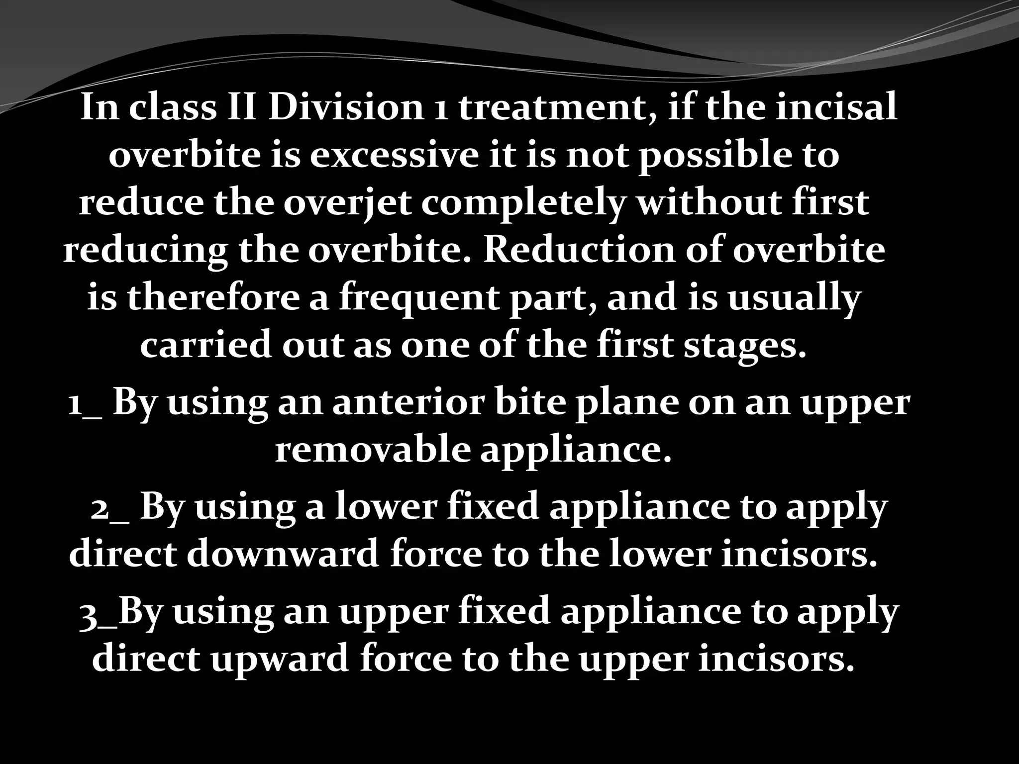 orthodontic deep bite | PPT
