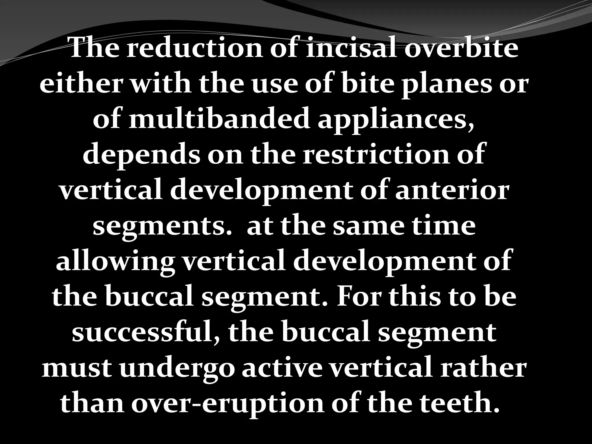 orthodontic deep bite | PPT