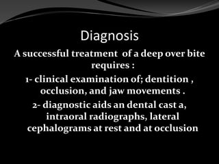 orthodontic deep bite | PPT