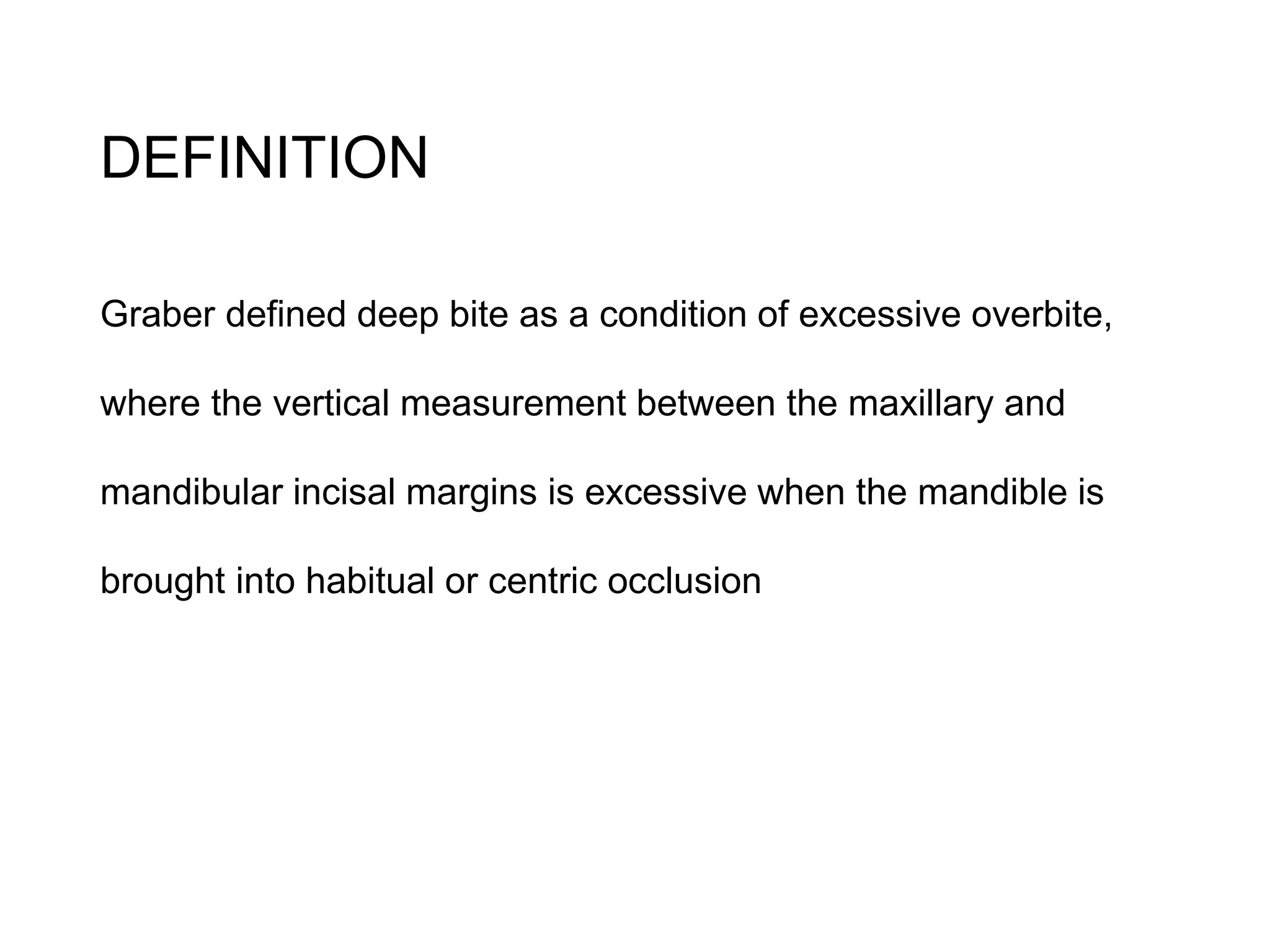 DEEP BITE..RX.ppt, orthodontic extractions | PPT