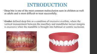 deep bite in orthodontics .pptx