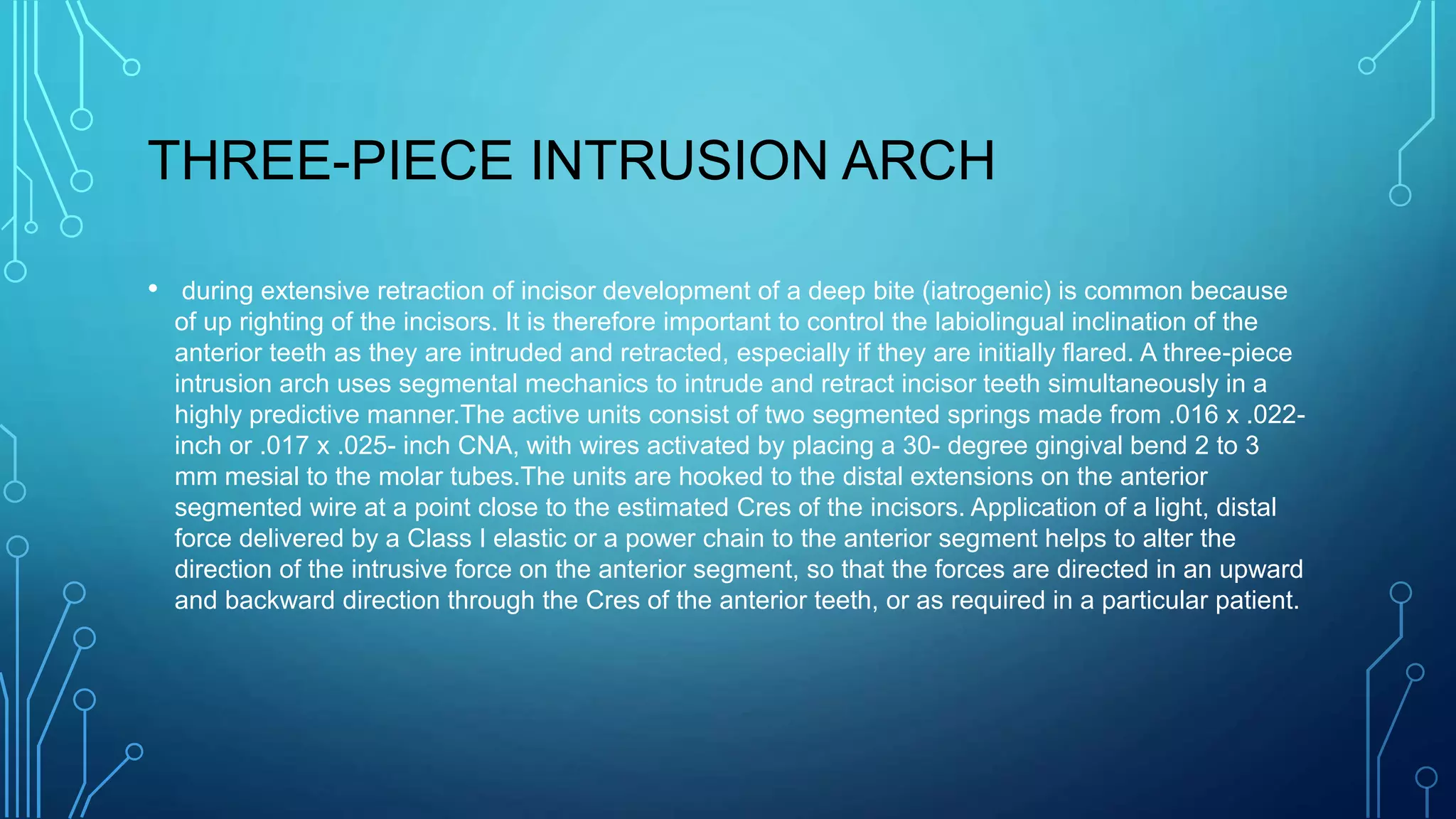 Intrusion arch | PPTX