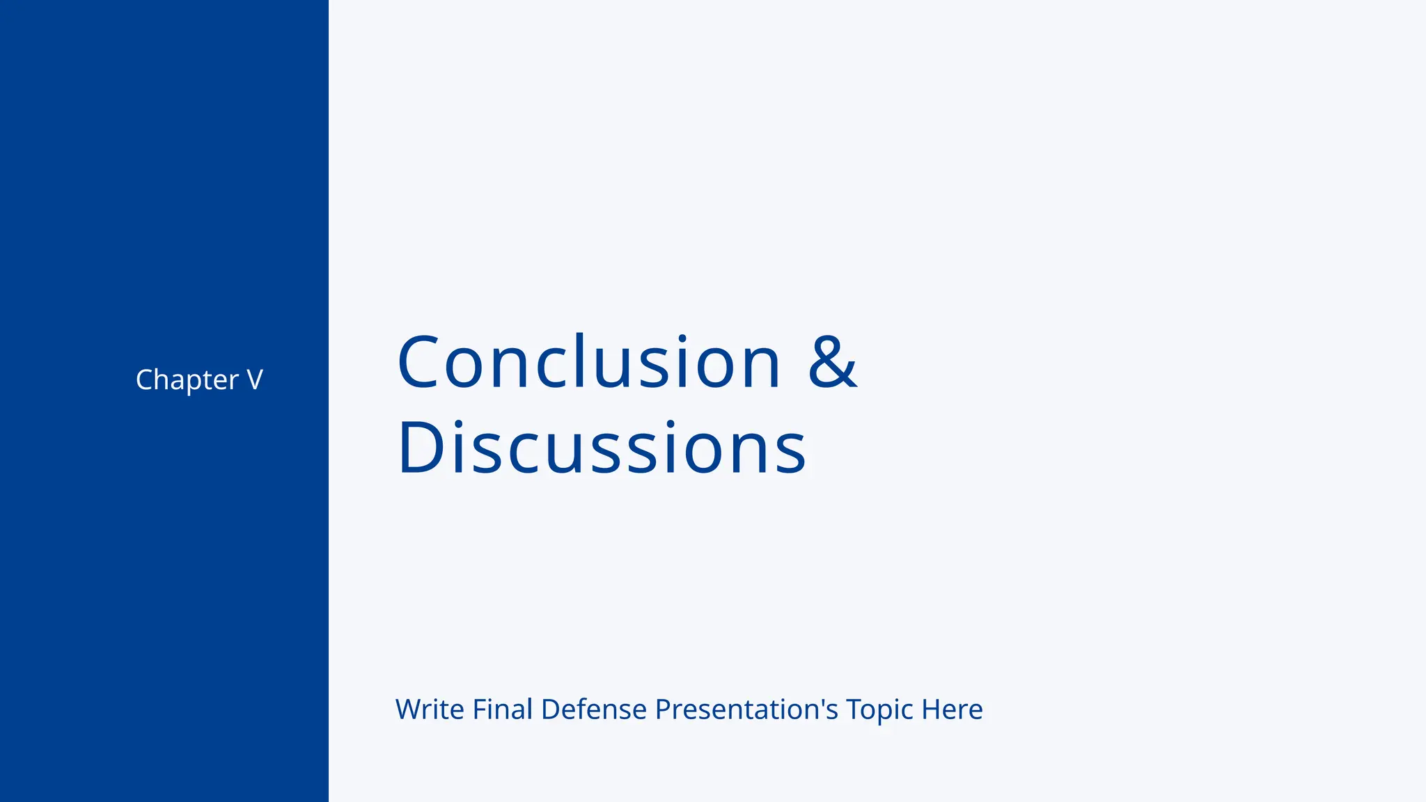 Deep Blue Yellow Monotone Minimalist Illustration Thesis Proposal Final ...