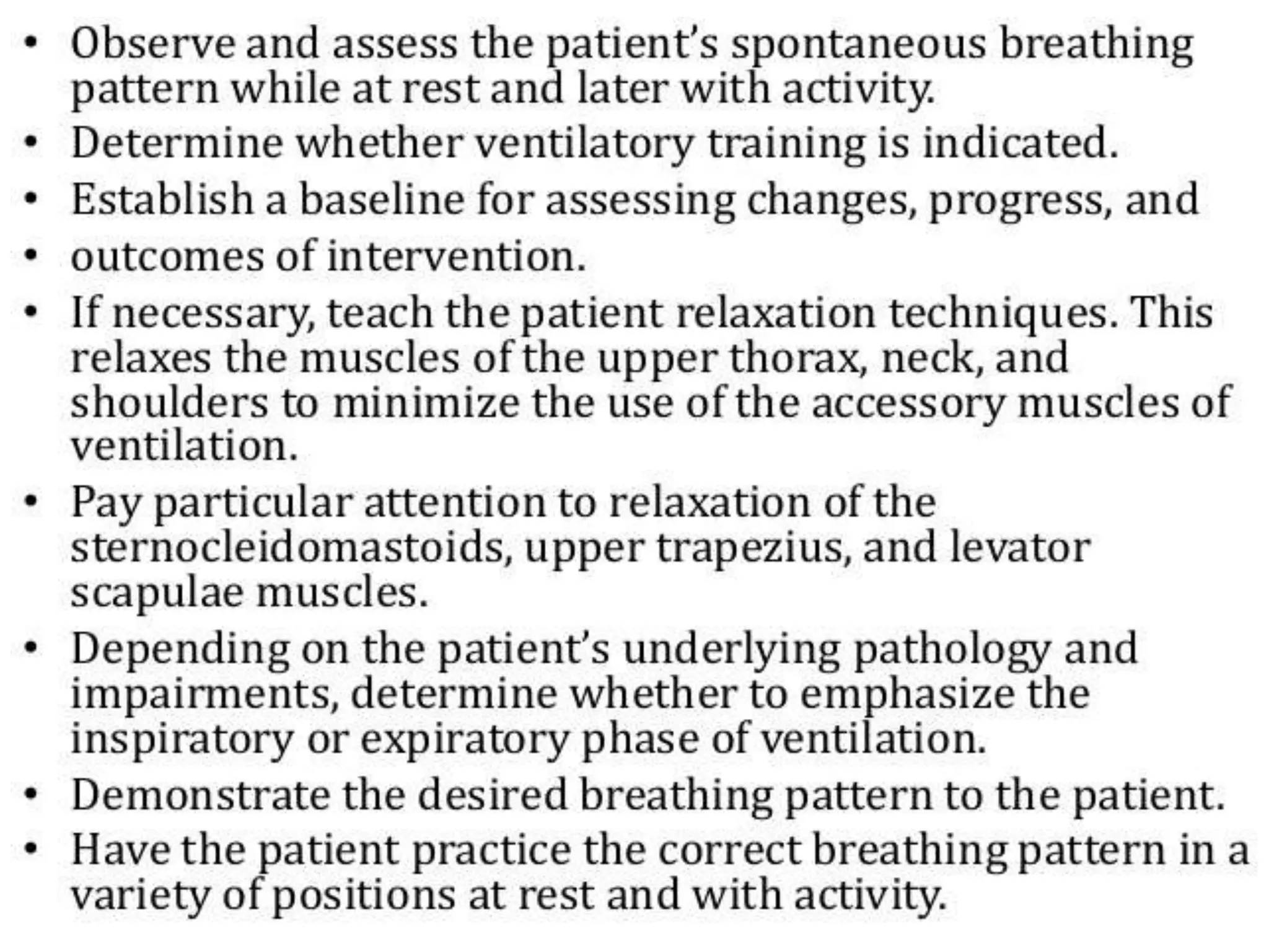 Deep breathing and coughing exercises | PDF