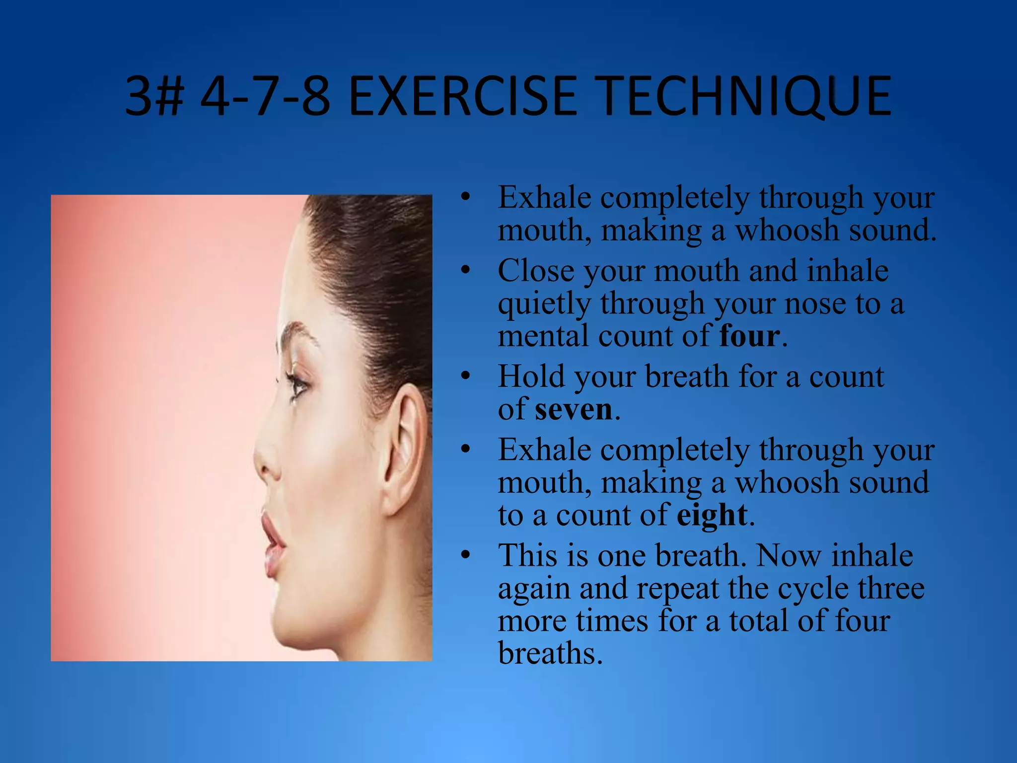 Deep breathing exercises ppt | PPTX