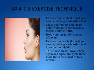 Deep breathing exercises ppt | PPTX