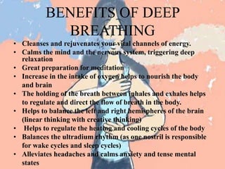 Deep breathing exercises ppt | PPT