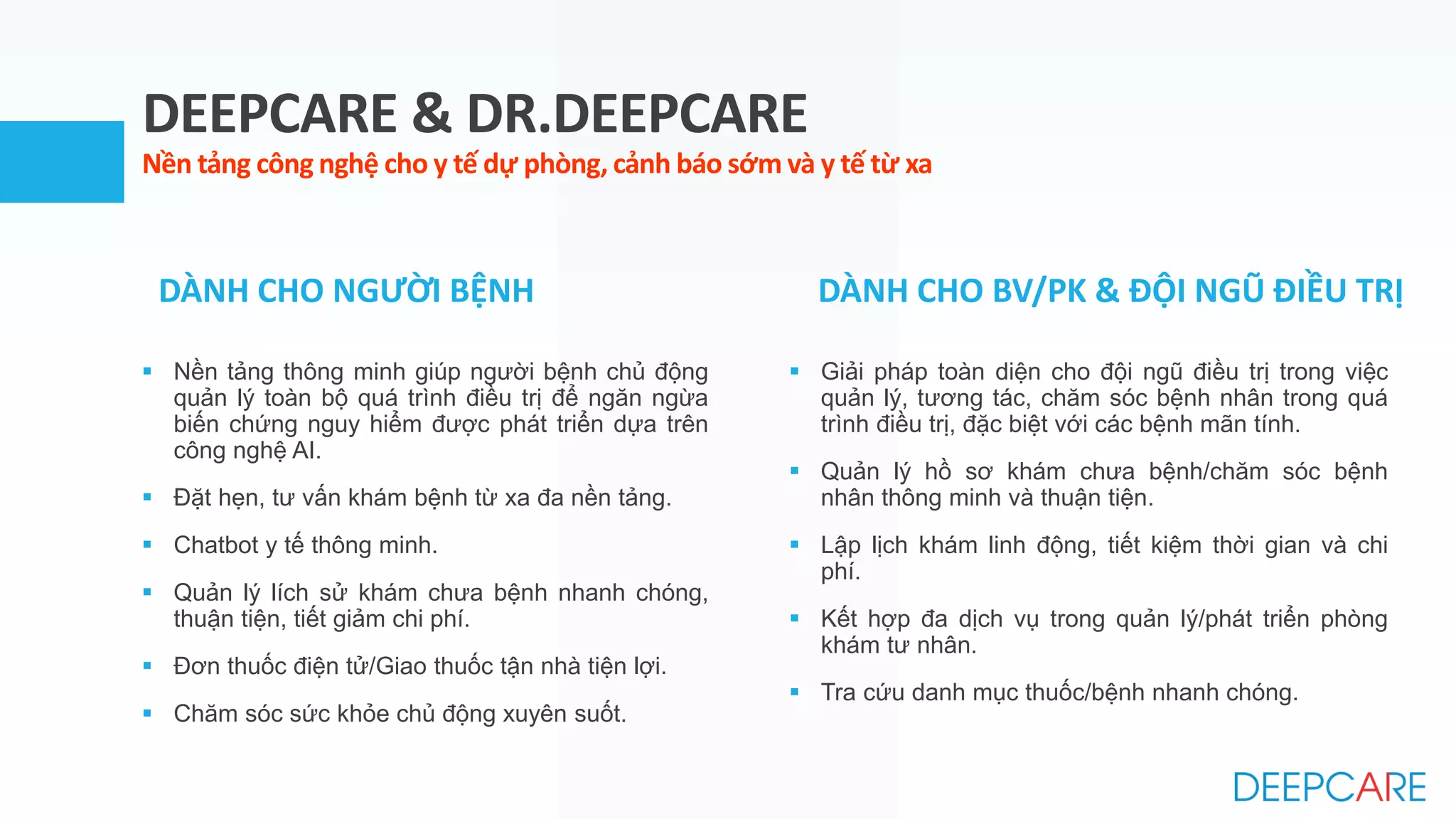 Deepcare vietnam | PPT | Free Download