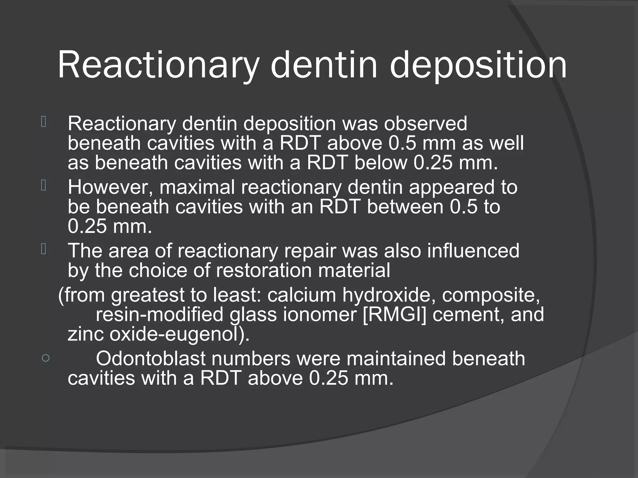 Deep caries management | PPT
