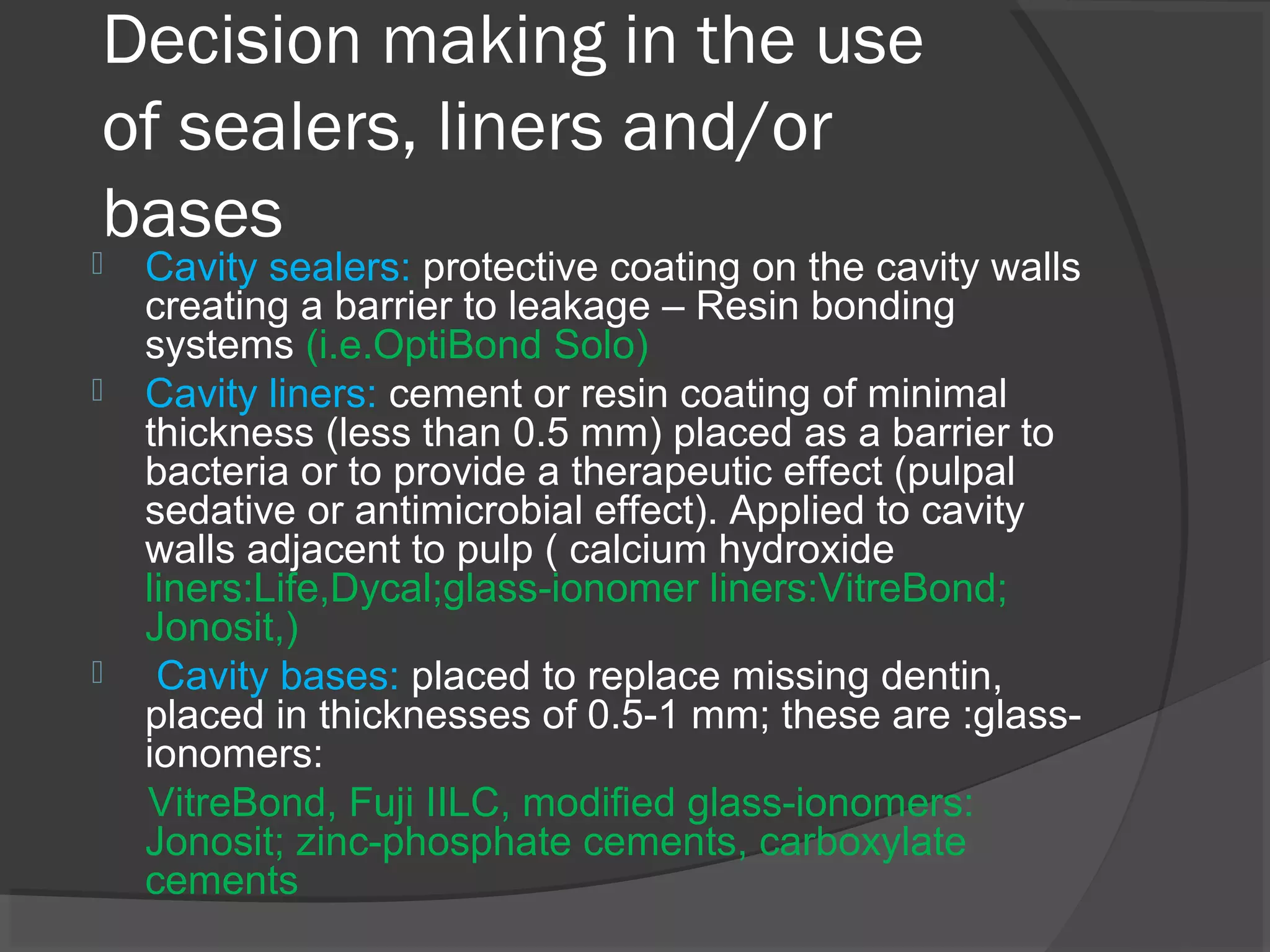 Deep caries management | PPT