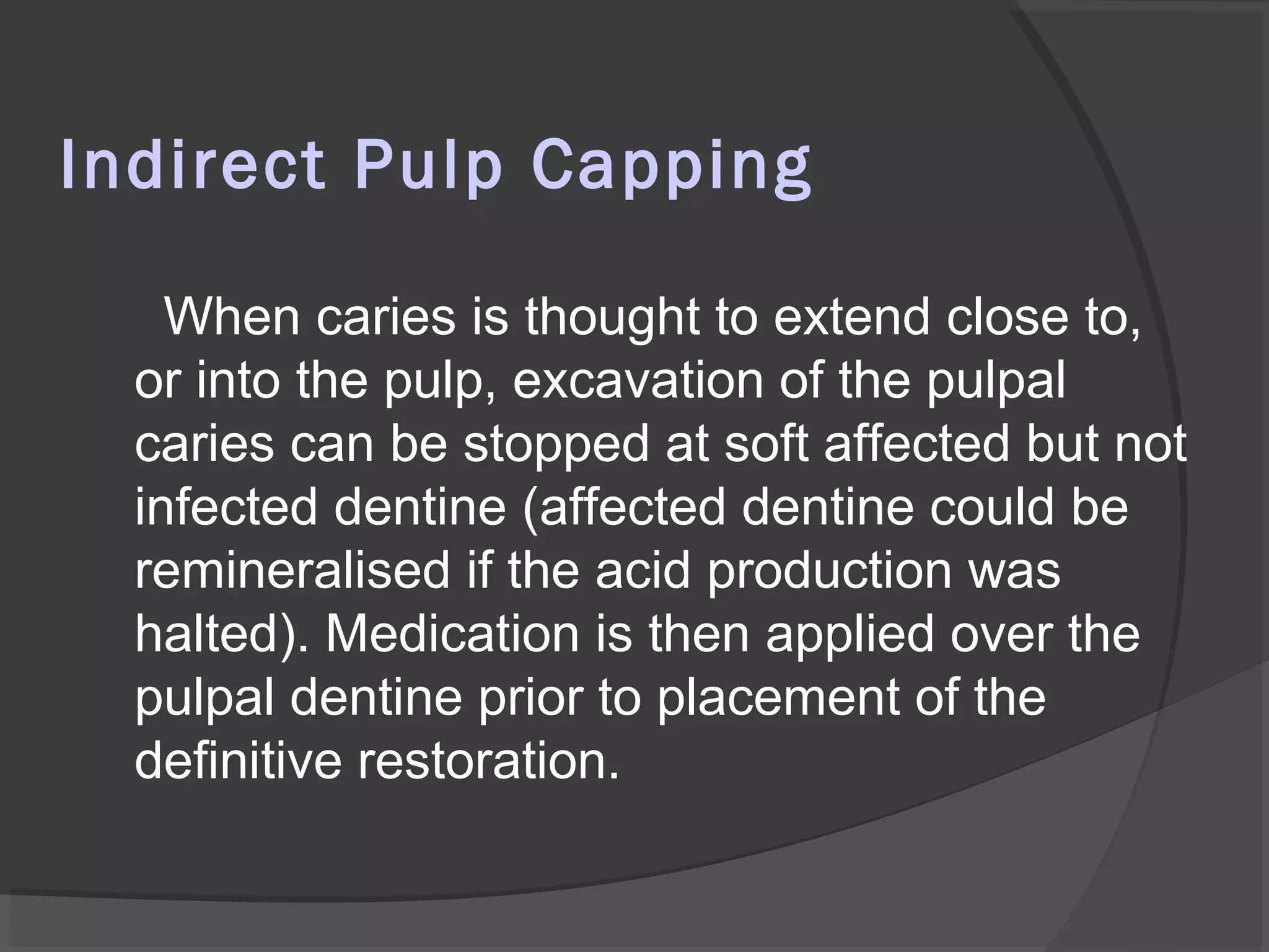 Deep caries management | PPT